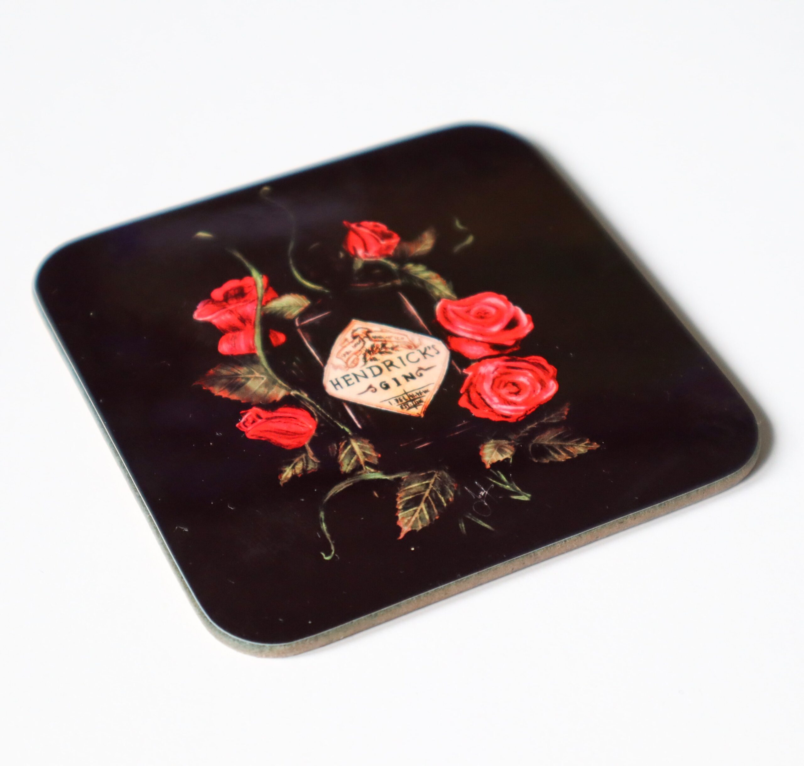 HENDRICKS GIN Scottish Coaster - AFF YER ROCKET
